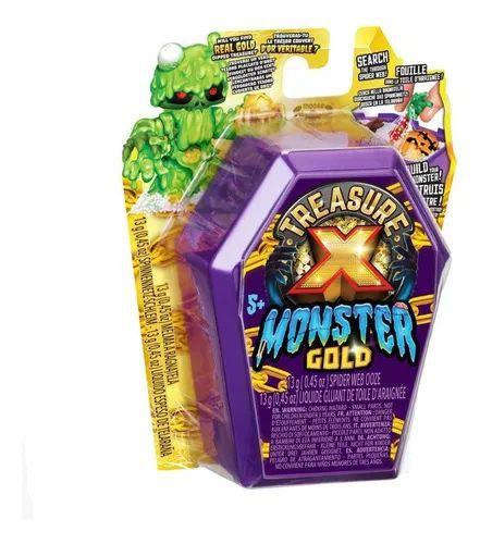 Treasure X - Mini Monster Gold - Candide - Bonecos - Magazine Luiza