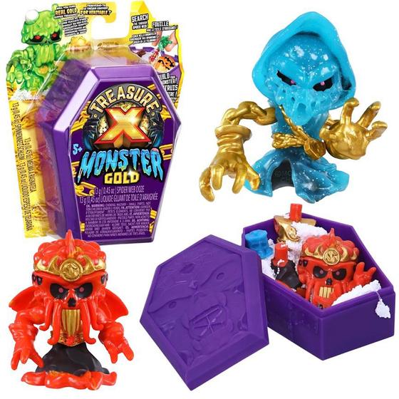 Treasure X Monster Gold Mini Monstros Halloween Candide - Colecionáveis ...