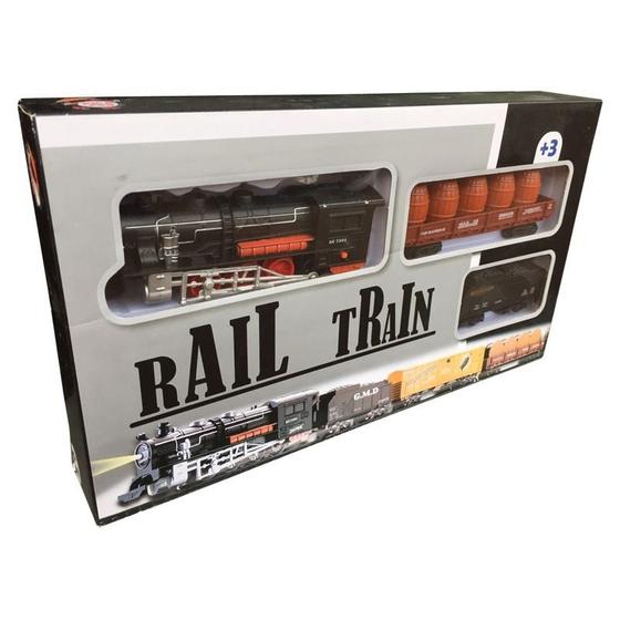 Trem Elétrico Ferrorama Rail Train Grande - Pica-Pau - Autorama e ...