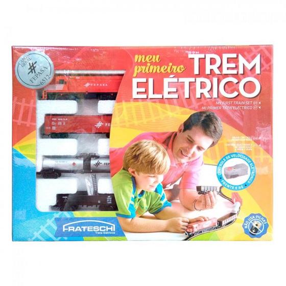 Trem Eletrico Frateschi Carga Fepasa - Frateschi - Trem de Brinquedo ...