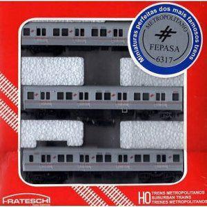 Trem Eletrico Frateschi - Metropolitano Fepasa - FRATESCHI - Trem de ...