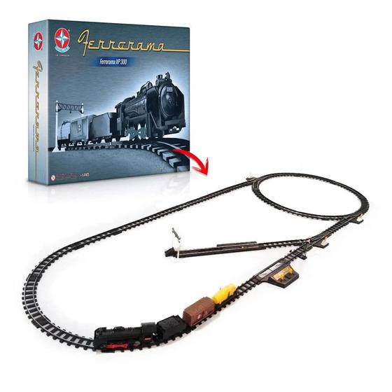 Trem Ferrorama Xp 300 - Estrela - Autorama e Ferrorama - Magazine Luiza