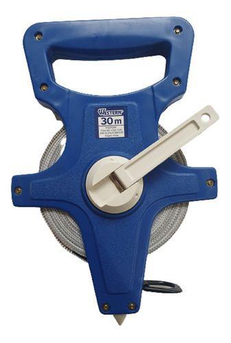 Trena 30m Fita Métrica Western Aberta Fibra Vidro Original - Trena ...