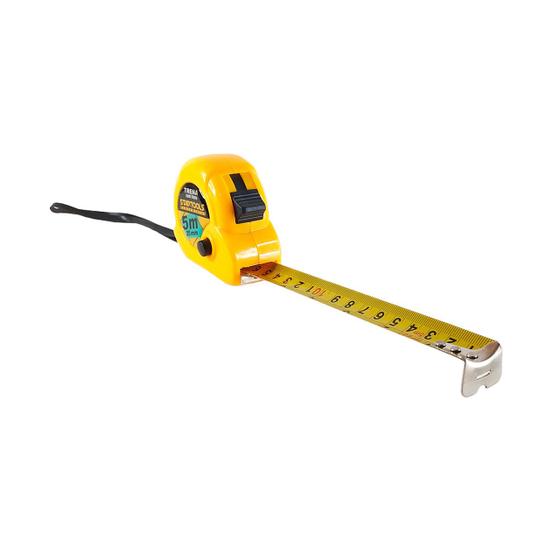 Trena 5 metros para pedreiro com trava de segurança 25mm tol ...