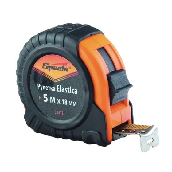 Trena Curta Elástica 18mm Estojo Emborrachado 5M- Sparta - Trena ...