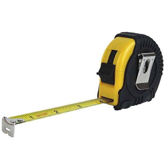 Trena de Aço 3 Metros Emborrachada Uso Profissional c/ Trava - Eda ...