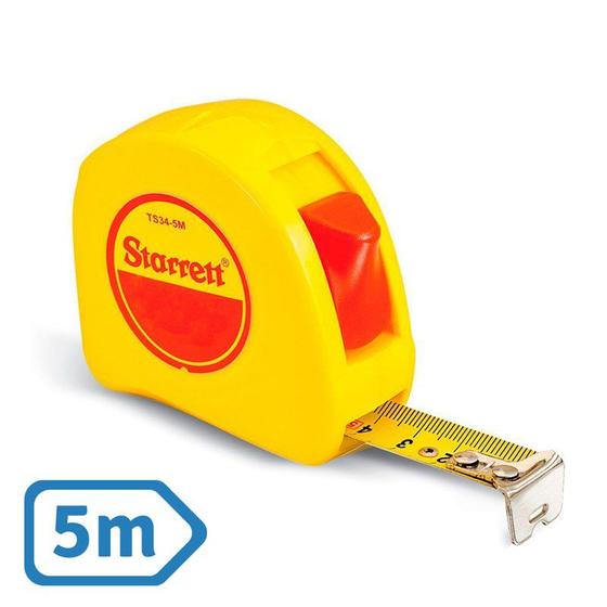 Trena de Bolso Starrett 5 Metros KTS34-5ME-S - Ferramentas Manuais ...