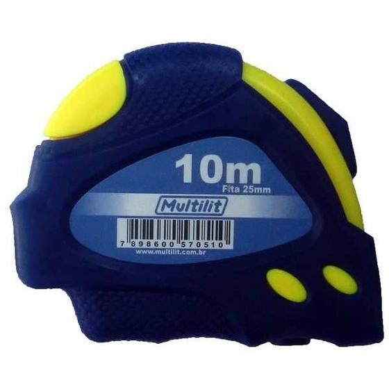 Trena Emborrachada 25mm X 5 Metros Multilit - Trena - Magazine Luiza