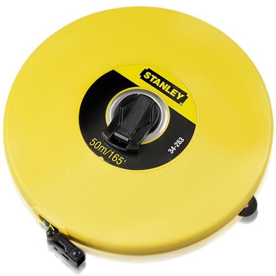 Trena Longa com Fita de Fibra de Vidro 50 Metros 34-263 - Stanley ...