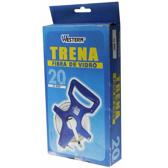 Trena Longa Fibra De Vidro 20 Metros 6020 Western - Trena - Magazine Luiza