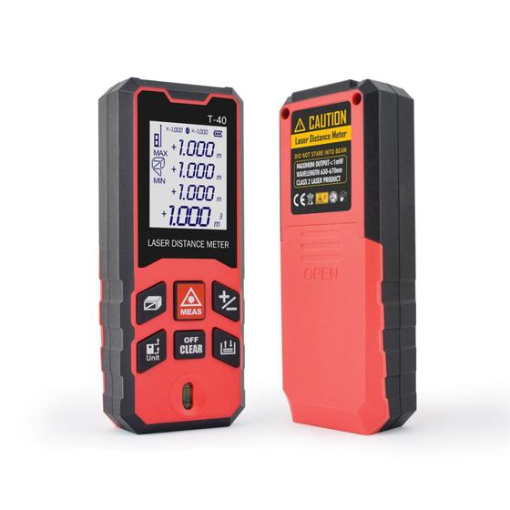 Trena Regua A Digital Eletronica Medidor Até 40 Metros - SteelTools ...