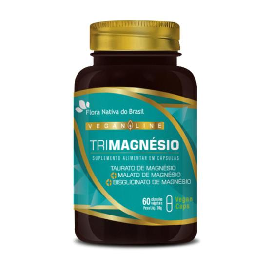 Tri Magnésio 60 Cápsulas Vegetais Flora Nativa do brasil - Multivitamínico / Polivitamínico ...