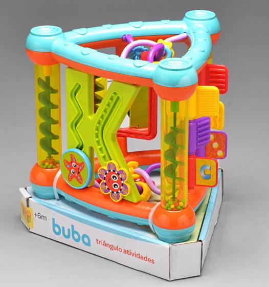 Triângulo de Atividades 12760 - Buba - Brinquedos Educativos - Magazine ...