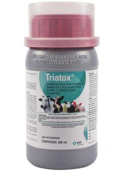 Triatox - 200ML - Carrapatos Antipulgas - msd - Antipulga e ...