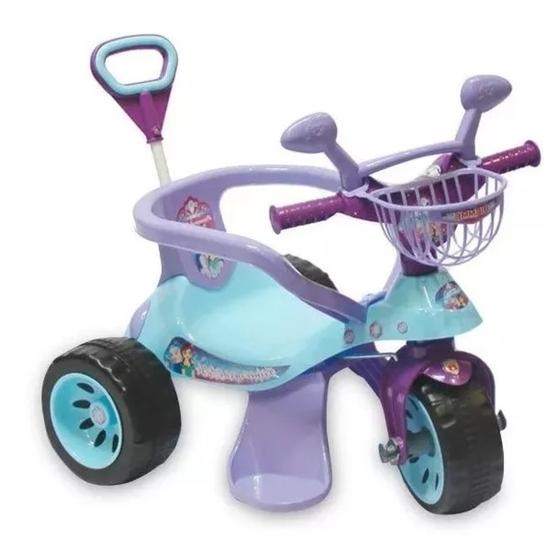 Triciclo Infantil Biemme Super Cross com Empurrador - Velotrol e ...