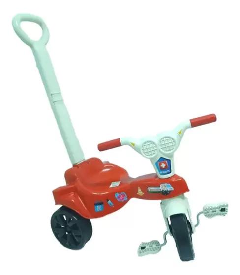 Triciclo Infantil Velocipe Resgate Com Empurrador - Kepler - Velotrol e ...