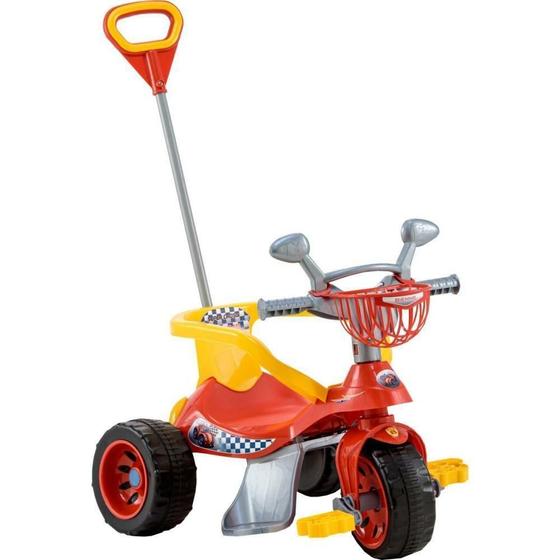 Triciclo Super Cross Vermelho - Biemme - Velotrol e Triciclo a Pedal ...