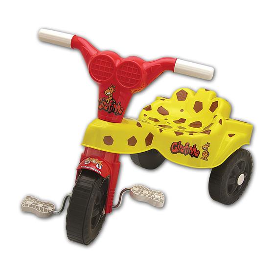 Triciclo Velotrol Carrinho Passeio Motoca Tico Tico Criança Girafinha ...