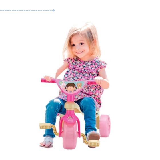 Triciclo velotrol femino velocipede infantil andador de tres rodas mini ...
