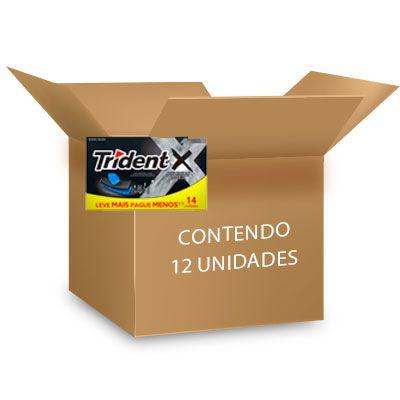 Trident Embalagem Econômica Fresh Intense Preto 14 unidades contendo 12 ...