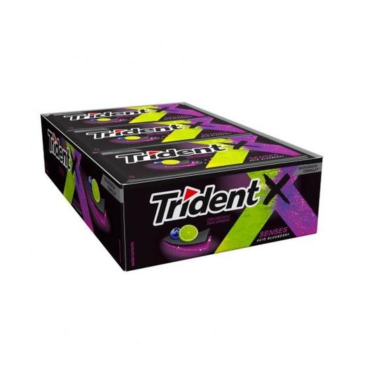 Trident Senses Blueberry contendo 21 unidades - Chicletes e Gomas ...