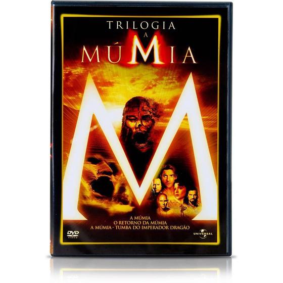 Trilogia A Mumia 3 Discos DVD - Universal Pictures - Filmes de Ação e ...