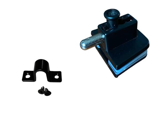 Trinco 1335 e Contra Trinco Ferradura 1038C P/ Janela Vidro - GÊNESIS FERRAGENS - Janela e ...