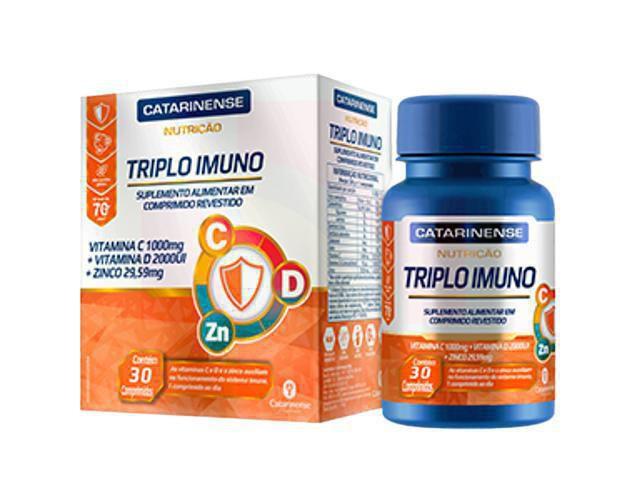 Triplo Imuno 30 Capsulas Catarinense - Catarinense Pharma ...