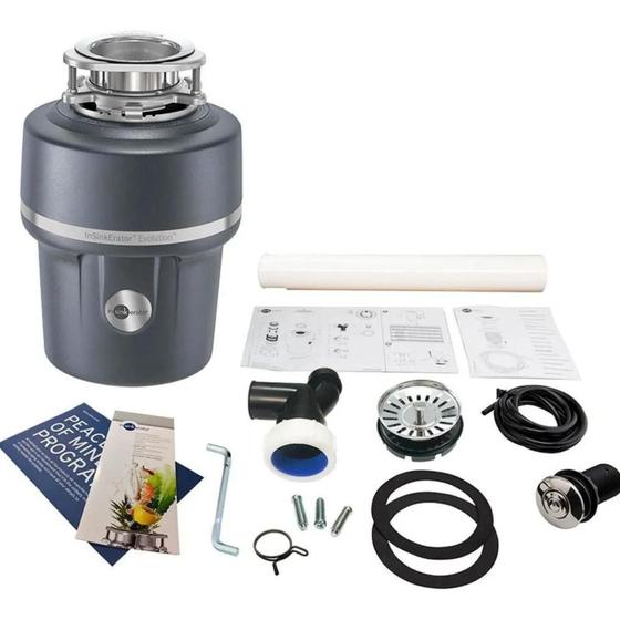 Triturador de Alimentos Insinkerator Evolution 100 Evo Resíduos Alimentares 110V 0,75HP para ...