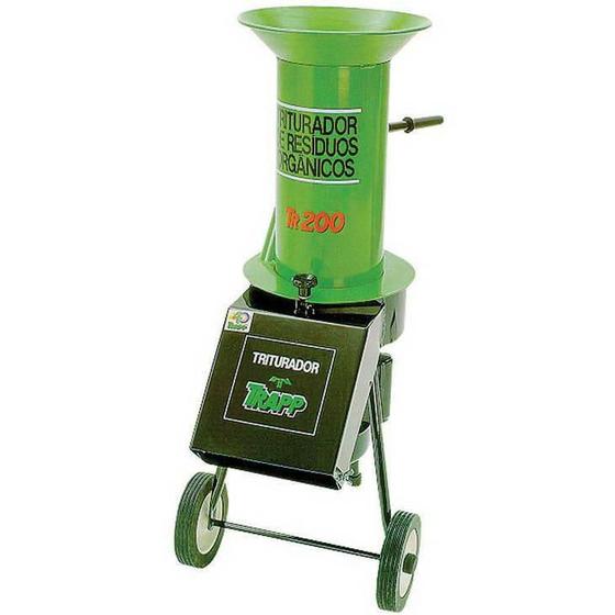 Triturador de Resíduos Orgânicos Trapp 1,5 CV, Monofásica - TR-200 - Triturador de Alimentos ...