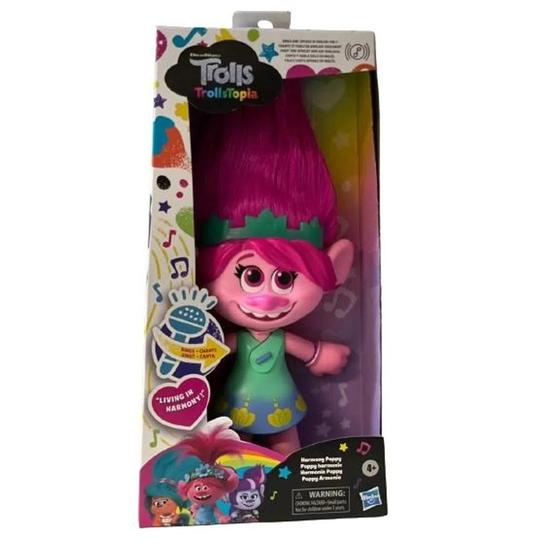 Trolls Trollspia Boneca Poppy Harmonia Cantora Hasbro F1397 - Bonecas ...