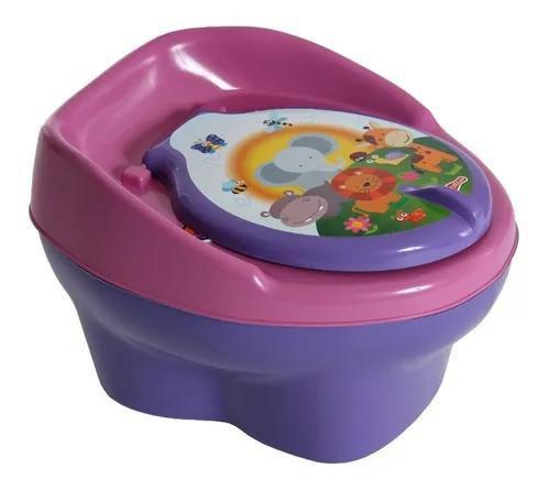 Troninho Infantil Penico Infantil Bichinhos Desfralde Assento Redutor ...