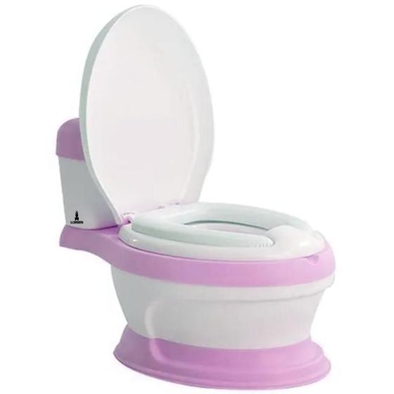 Troninho Privadinha Pinico Assento Redutor Infantil Menina - Lorben ...