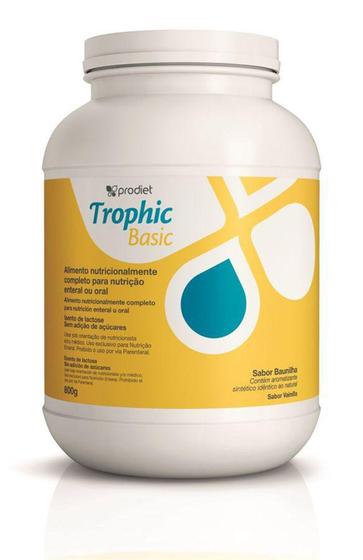 Trophic Basic Po 800 Gramas Baunilha Prodiet - Complemento Alimentar Adulto - Magazine Luiza