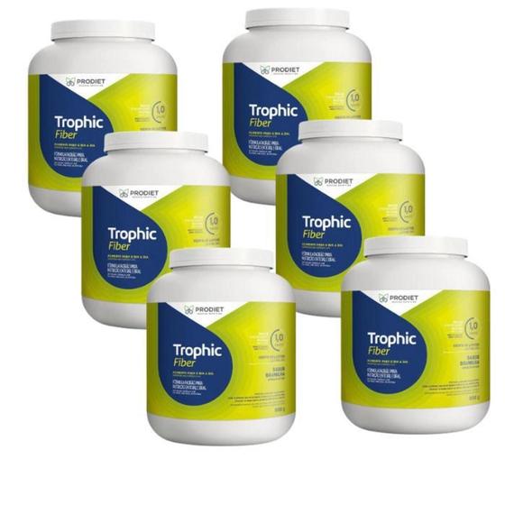 Trophic Fiber 800G Prodiet Sabor Baunilha - Kit com 6 unidades ...