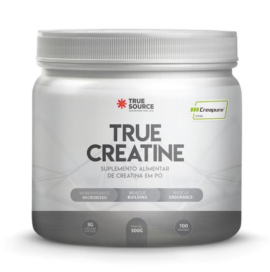 True creatine 100% pure 300g true source - Creatina - Magazine Luiza