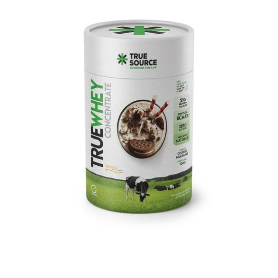 True Whey Concentrate (900g) - Cookies Milkshake - True Source - Whey ...