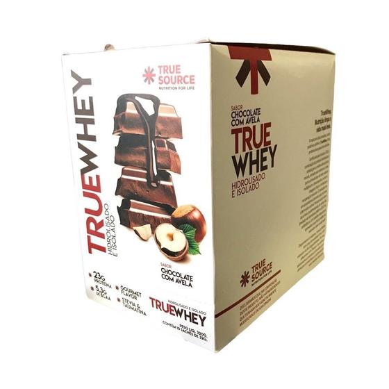 True Whey Display 320g (10 Sachês de 32g) - Hidrolisado e Isolado Sabor ...