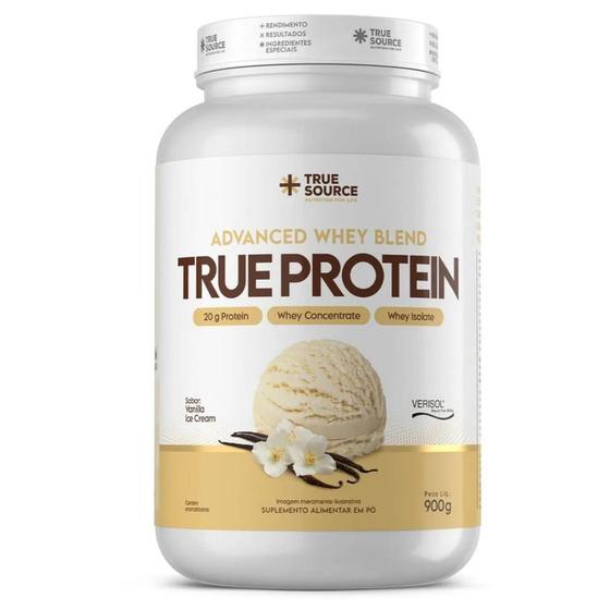 True Whey Protein Advanced True Source Vanilla Ice Cream 900g - Whey ...