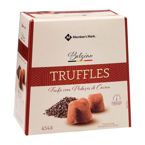 Trufas com Pedaços de Cacau Member's Mark Caixa 454g - Conservas ...
