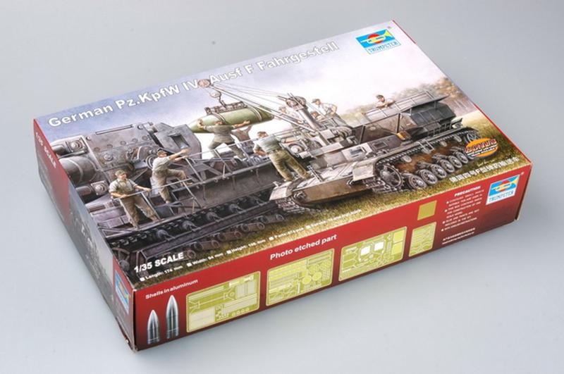 Trumpeter 00363 German Pz.Kpfw IV Ausf F Fahrgestell 1/35 - Blocos de ...