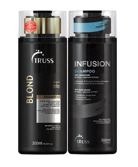 Truss Blond Shampoo + Shampoo Infusion 300ml - Shampoo - Magazine Luiza