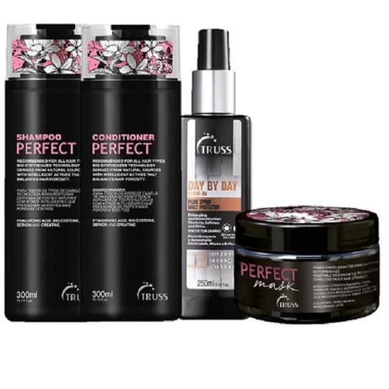 Truss Perfect Shampoo 300ml Condicionador 300ml Mask 180g Day By Day ...