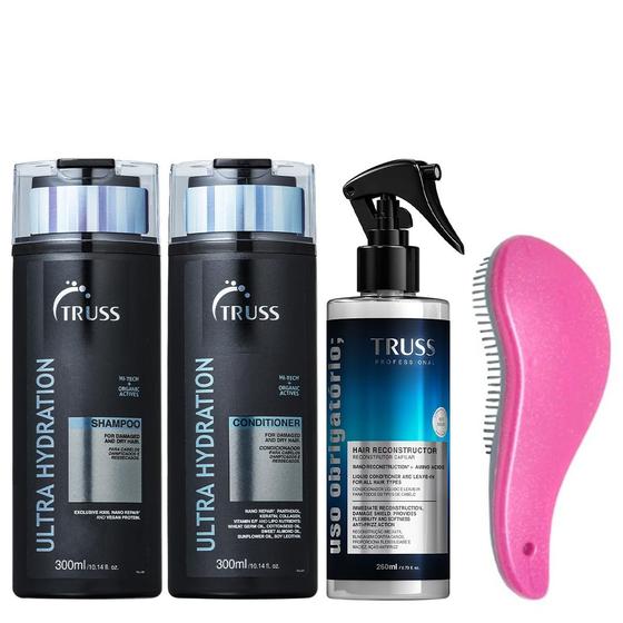 Truss Ultra Hydration Kit Shampoo Condicionador Uso Obrigatório ...