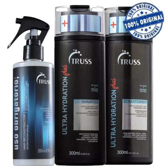 Truss Ultra Hydration PLUS - Kit Sham+cond+uso Obrigatório - Kit de ...