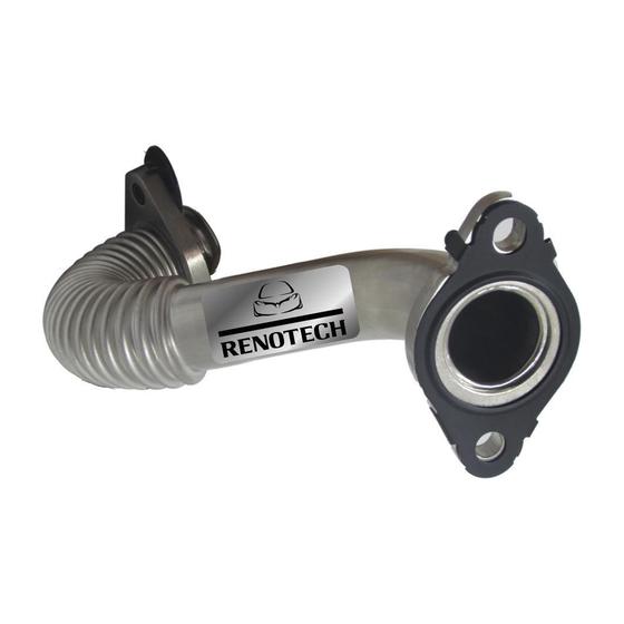 Tubo Da Valvula Egr Master 2.3 16V 2013 Em Diante 8200889753 - Renault ...