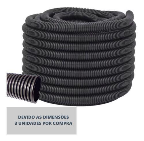 Tubo Duto Corrugado Eletroduto 3/4 Pol 50 Metros C/ Guia - INOVAGEO ...