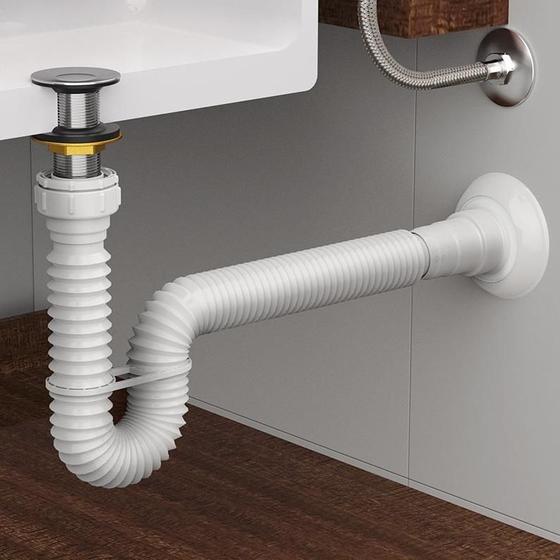 Tubo Extensível Censi Com Suporte Branco 7150-04100 - Suporte para ...