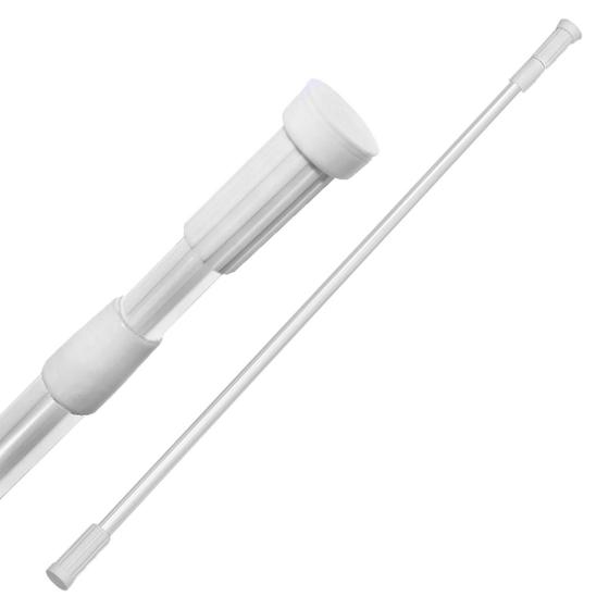 Tubo Extensor Suporte Cortina Banheiro Box De 70cm A 1,20m - DeeLi ...