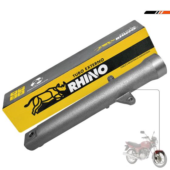 Tubo Externo Canela Bengala Lado Esquerdo Cg Titan 150 2004 a 2008 ...